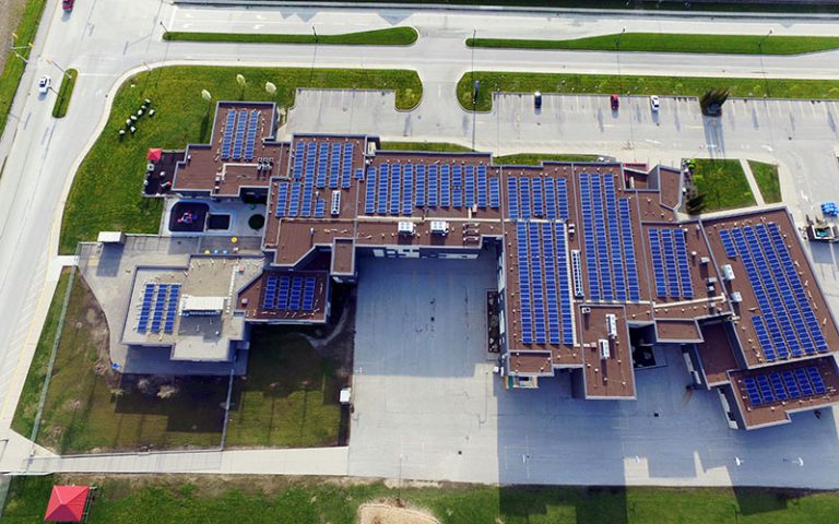 Flat Roof Structures | TGR – TerraGen Solar